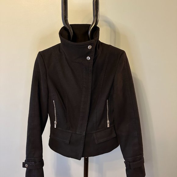 Jacob | Jackets & Coats | Jacob Ladies Bomber Style Jacket With Zipped ...